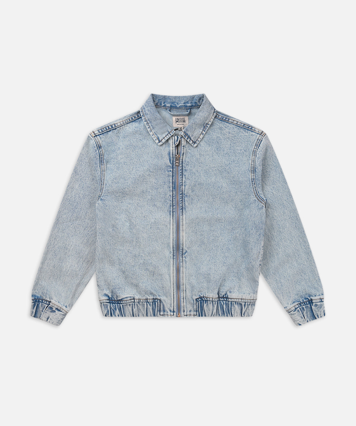 Indie Kids | The Blaze Zip-thru Jacket - Denim – Industrie Kids