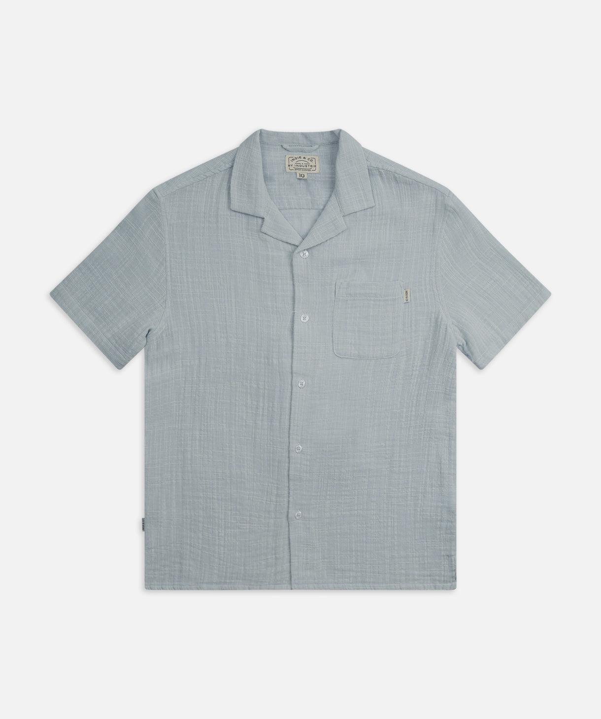 Indie Kids | The Indie Seguro S/s Shirt - Silver Blue – Industrie Kids